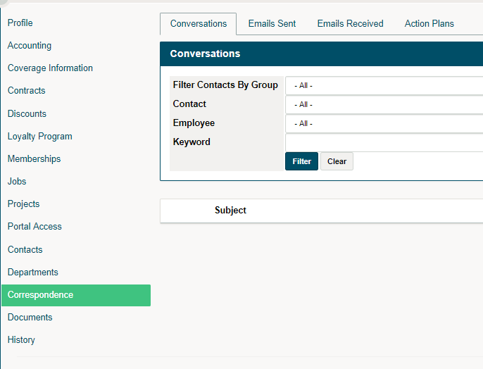 How to Record Correspondence with a Customer – Global Office Software