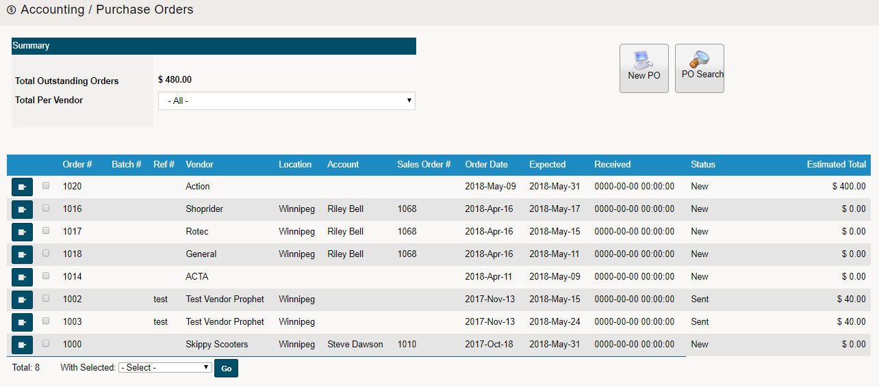 How to Create a Purchase Order Worksheet – Global Office Software