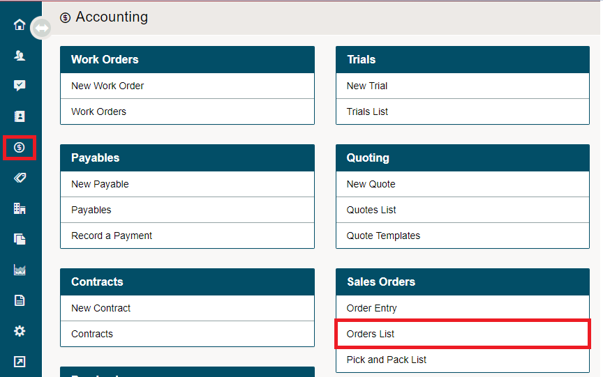 How to Edit a Sales Order – Global Office Software