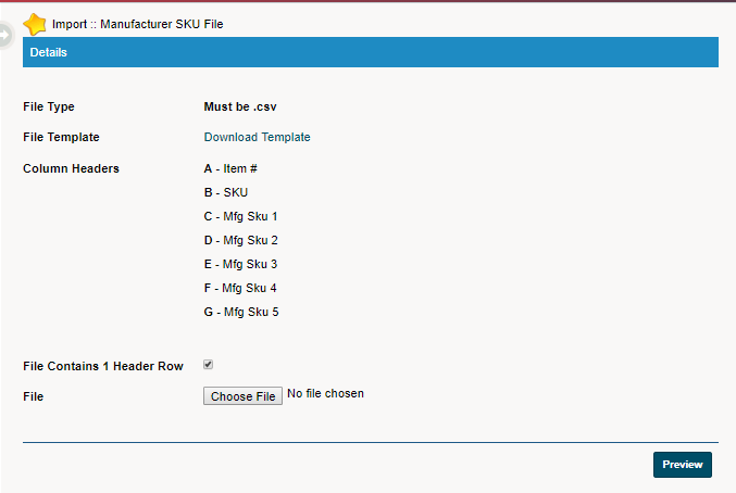 Manufacturers SKU – Global Office Software