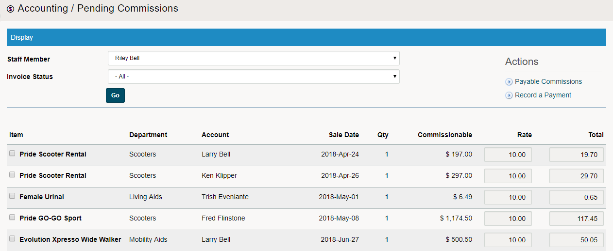 Commissions – Global Office Software