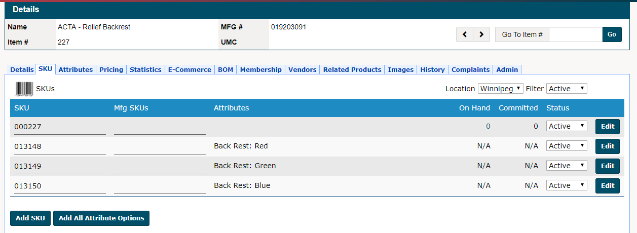 How to add all Attribute Options to SKU's – Global Office Software