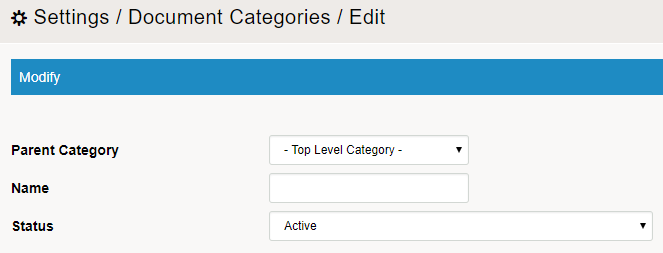 Document Categories – Global Office Software