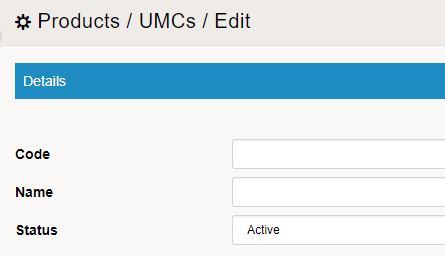 How to set up UMC (Unit of Measure) – Global Office Software