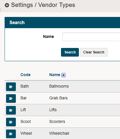 Vendor Type – Global Office Software