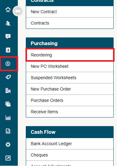Reordering – Global Office Software
