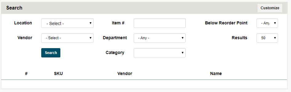 Reordering – Global Office Software
