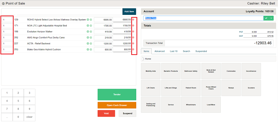 POS: POS Refund – Global Office Software